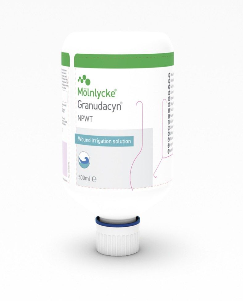 Granudacyn® Wound Irrigation Solution, Health & Nutrition, Medical ...