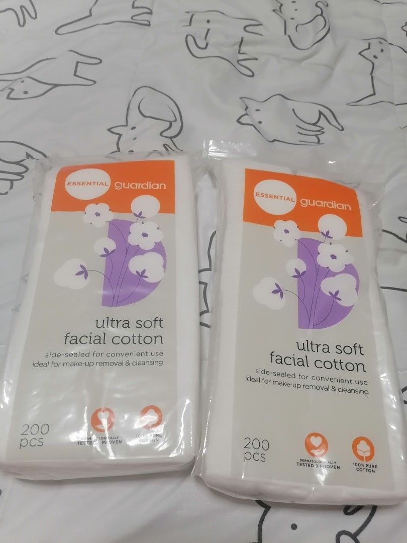 Guardian Ultra Soft Facial Cotton 2X200s, Beauty & Personal Care, Face ...