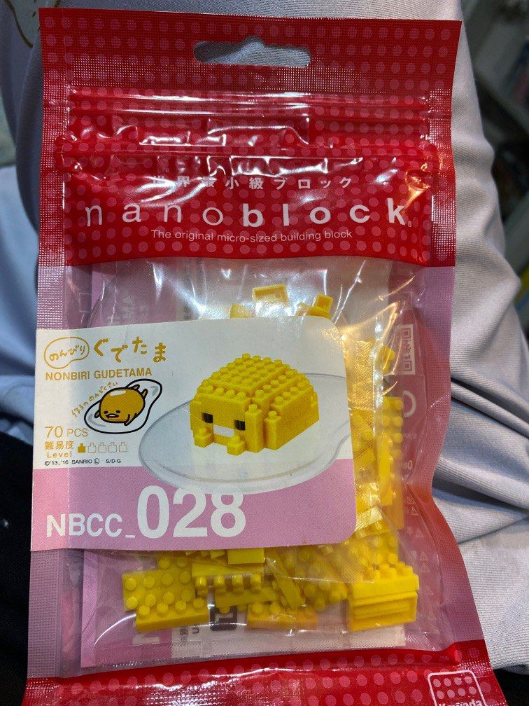 Gudetama nanoblock Sanrio, Hobbies & Toys, Toys & Games on Carousell