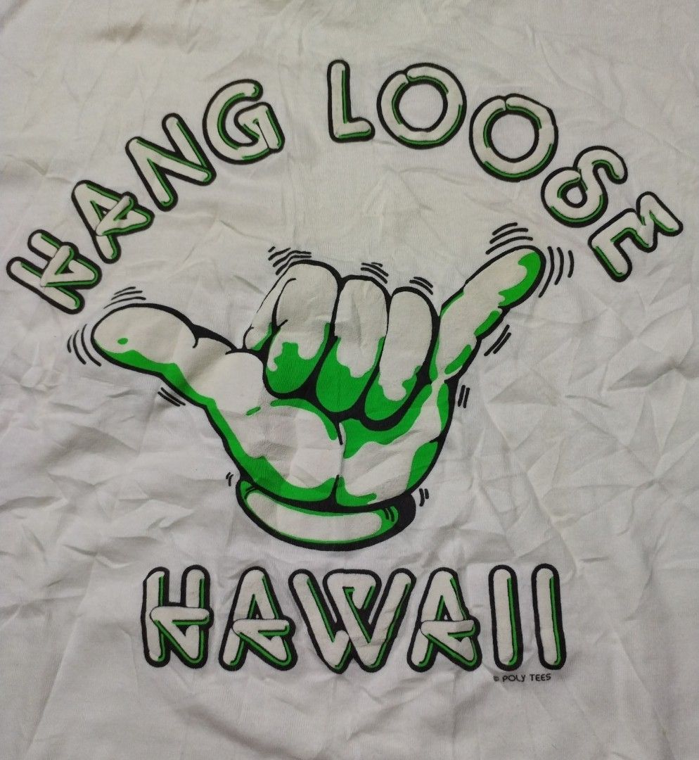 Hang Loose Hawaii, Men's Fashion, Tops & Sets, Tshirts & Polo Shirts on ...