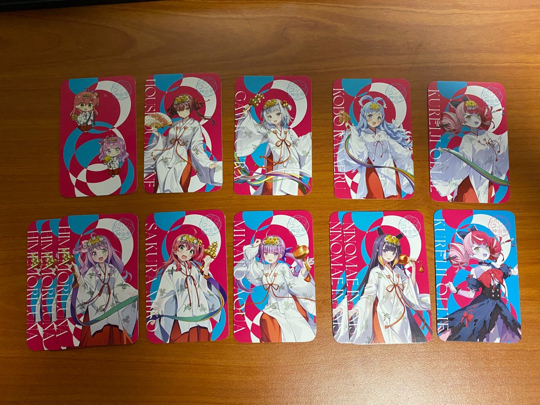 Hololive x Kanda Matsuri Cards, Hobbies & Toys, Memorabilia ...