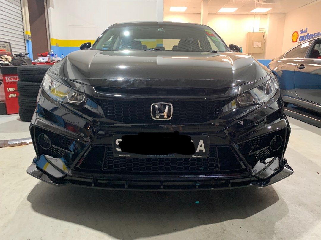 Honda Civic FC type r / FC 450 front honeycomb Si grill / Rs grill / FC1 FC5 CIVICX 10th Gen ...