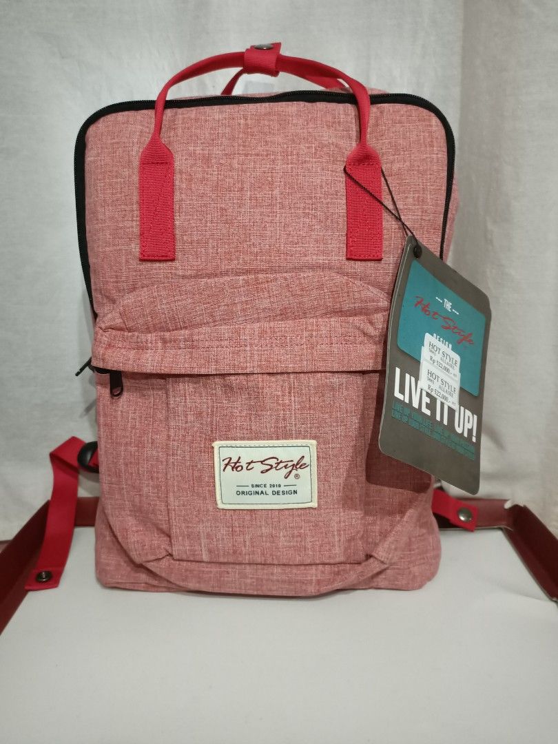 Hotstyle backpack for women, Fesyen Wanita, Tas & Dompet di Carousell