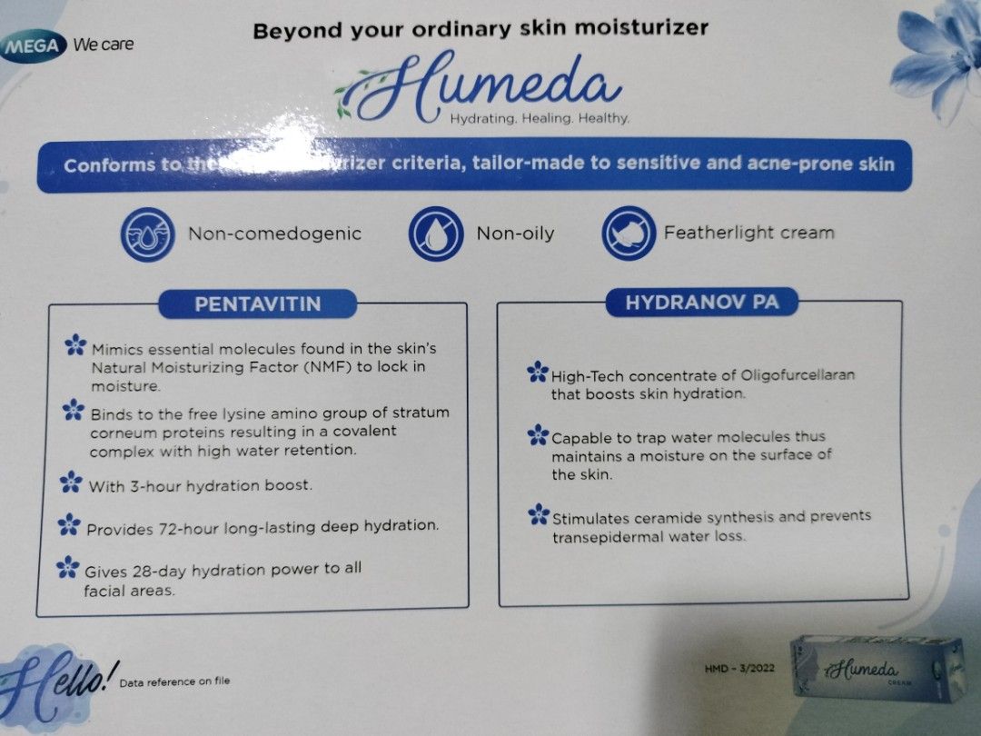 Humeda Cream, Beauty & Personal Care, Face, Face Care on Carousell