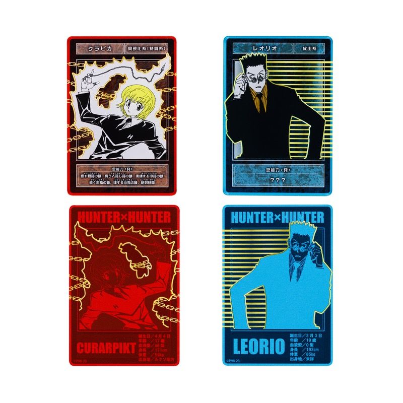 Hunter X Hunter Collectible Thick Acrylic Status Card, Hobbies & Toys ...