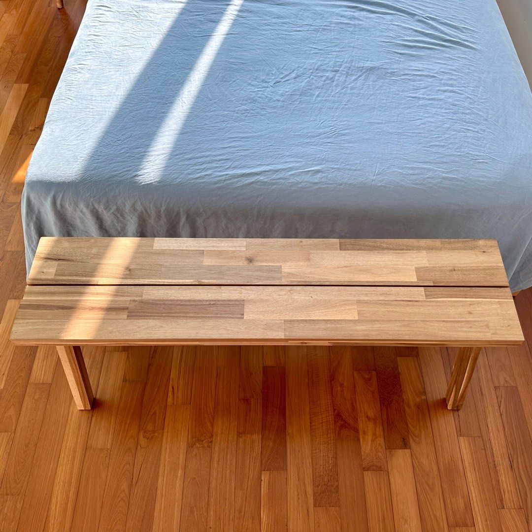 IKEA Skogsta Bench, Furniture & Home Living, Furniture, Other Home ...