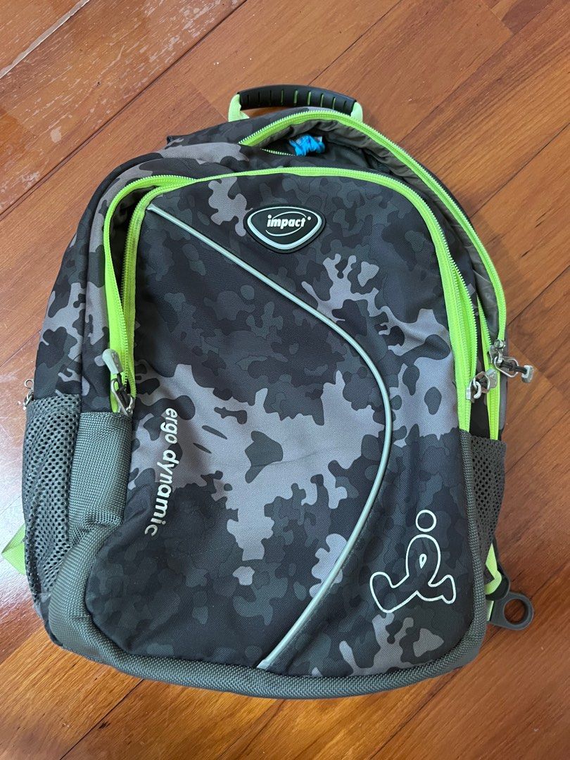 Impact ergo school bag, Men's Fashion, Bags, Backpacks on Carousell