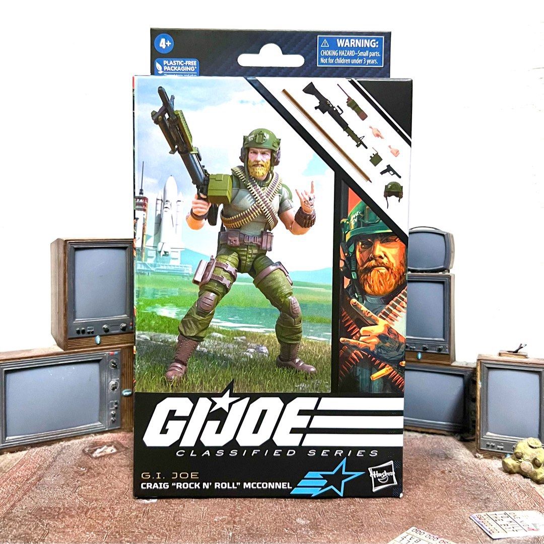 [In hand - $38 each] Hasbro GI G.I. Joe Classified Series Craig Rock N ...