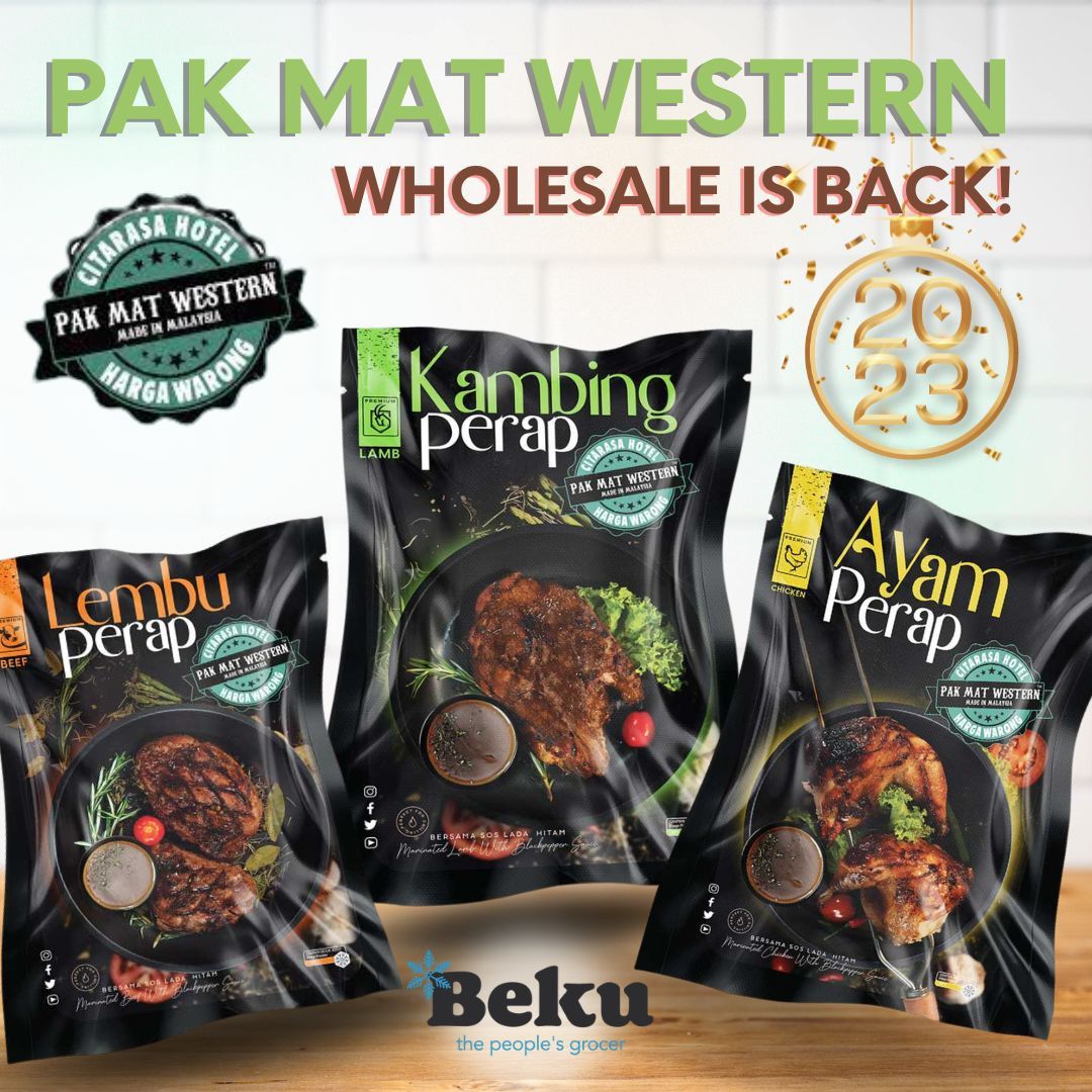 [IN STOCK Wholesale!] Pak Mat Western Halal Frozen Marinated Chicken ...