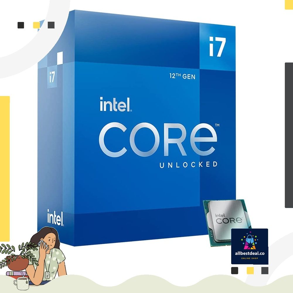 Intel Core i7-12700K Desktop Processor 12 (8P+4E) Cores up to 5.0 GHz Unlocked LGA1700 600 ...