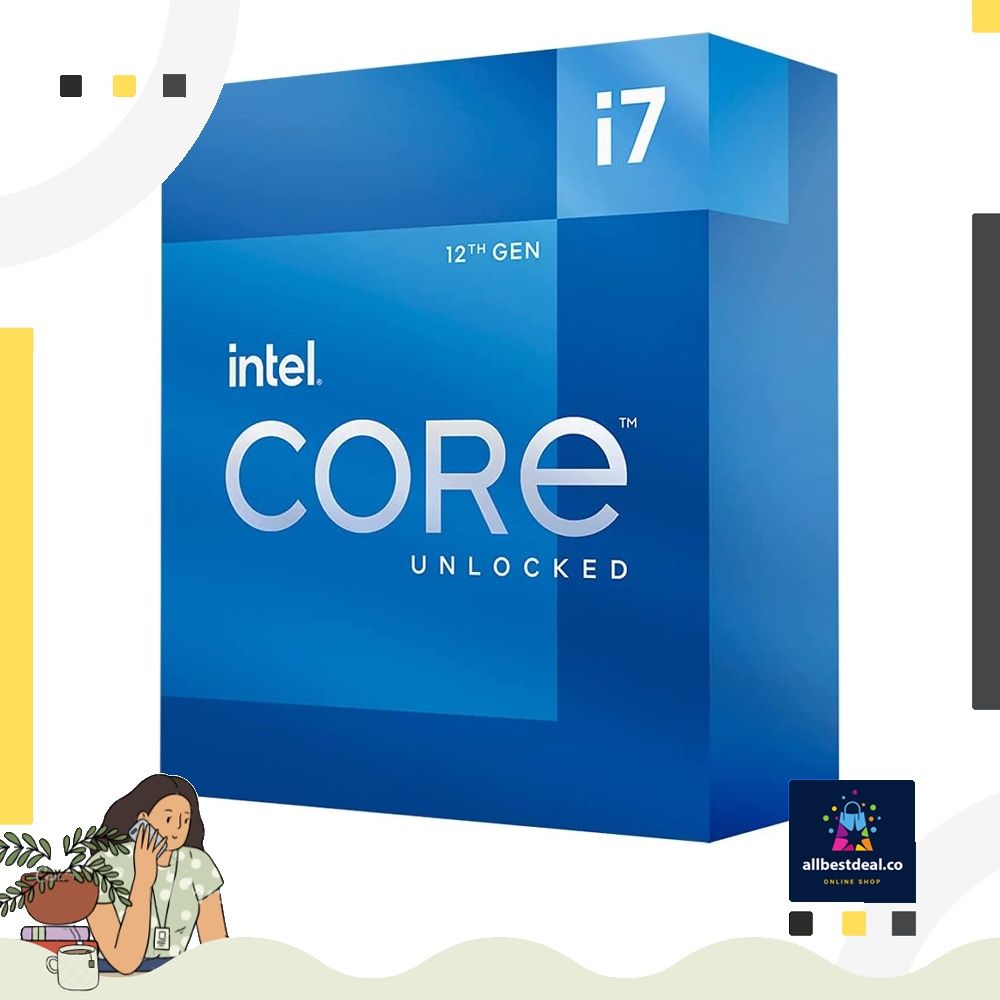 Intel Core i7-12700K Desktop Processor 12 (8P+4E) Cores up to 5.0 GHz Unlocked LGA1700 600 ...
