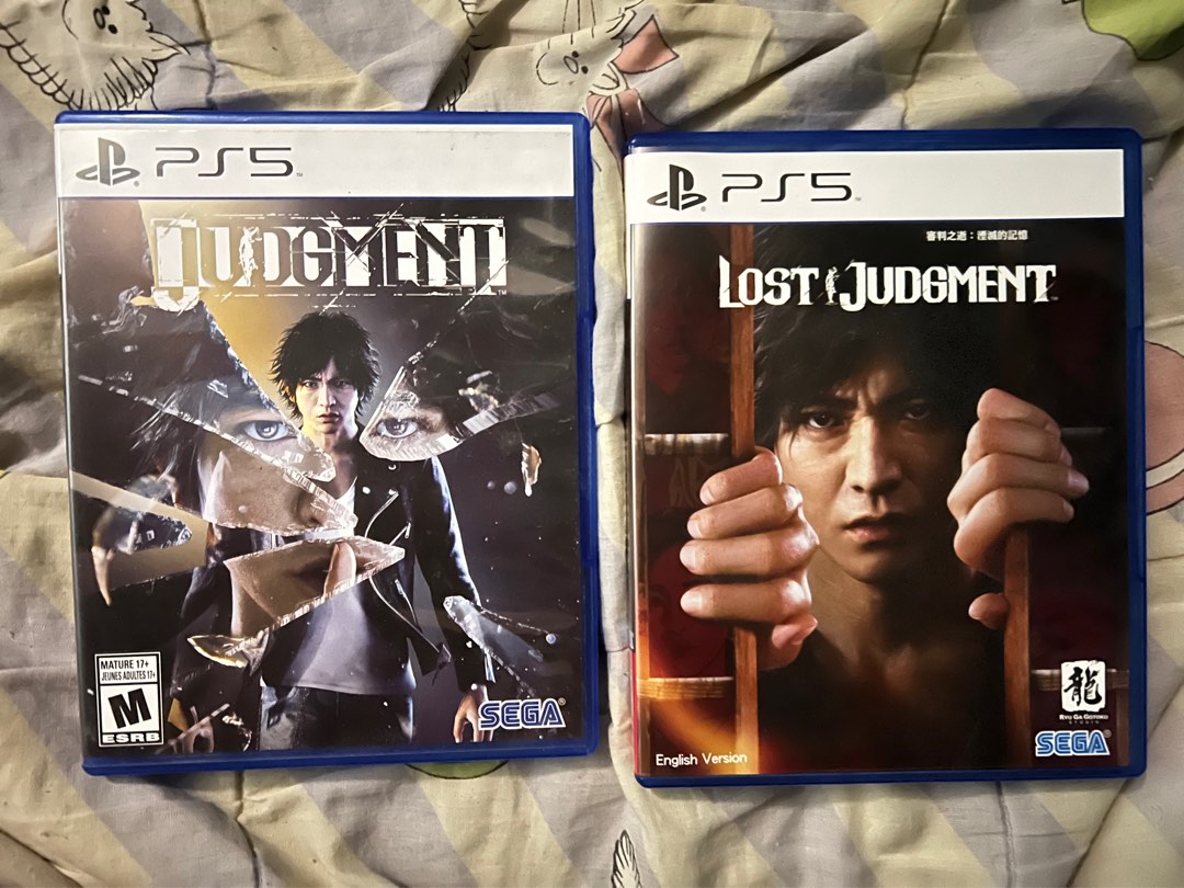 Judgement and Last Judgement - PS5, Video Gaming, Video Games ...