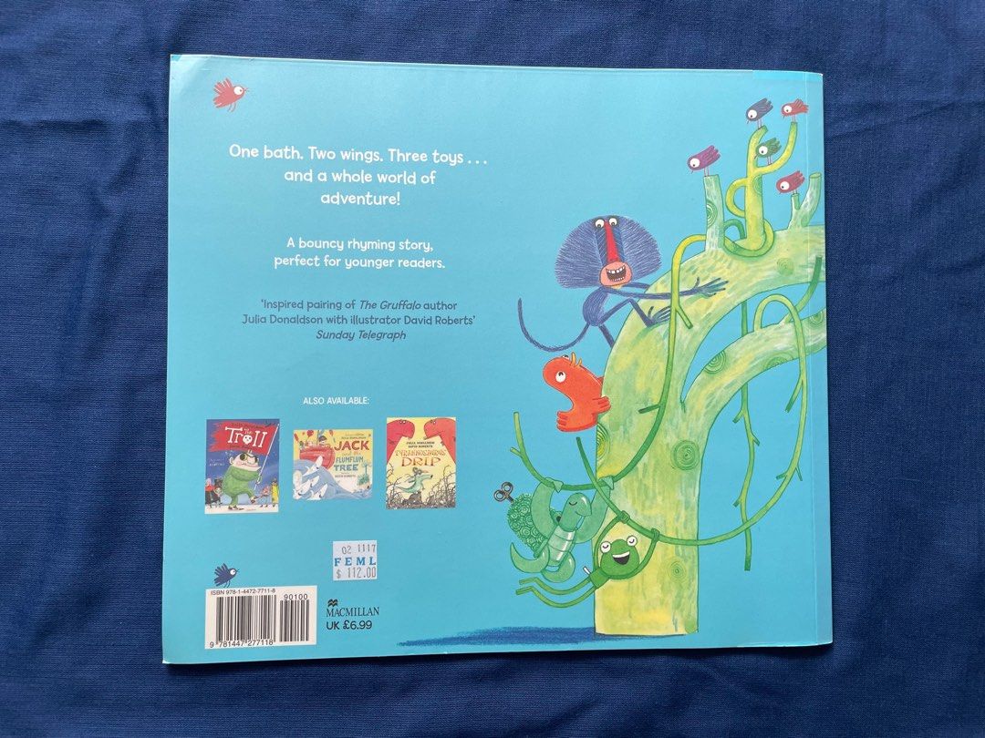 Julia Donaldson 著名幼兒兒童故事書 - The Flying Bath ; Julia Donaldson’s famous ...