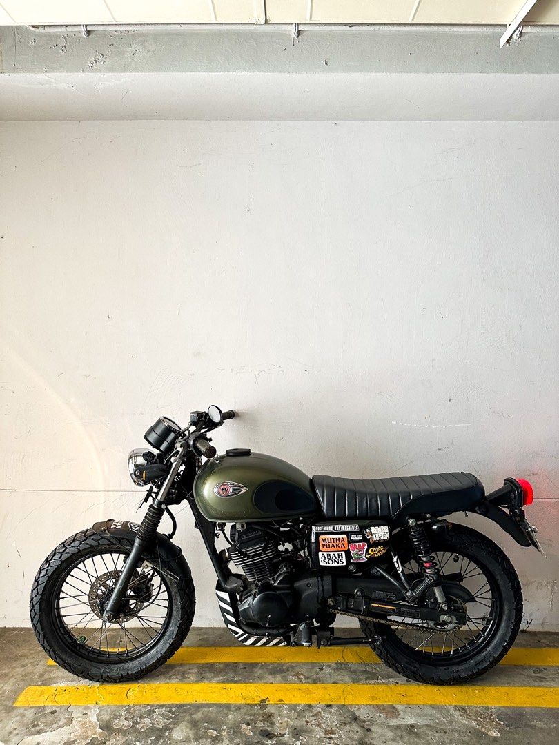 Kawasaki W175, Motorcycles, Motorcycles for Sale, Class 2B on Carousell