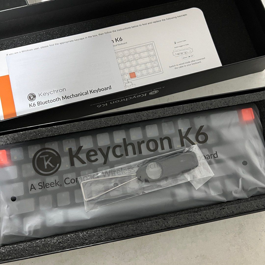 Keychron K6 (Wireless, RGB, Hotswappable, Brown Switches), Computers & Tech, Parts & Accessories ...