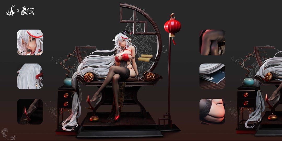 KMS Agir GK Figure Acy x Xpic Studios Azur Lane, Hobbies & Toys, Toys & Games on Carousell