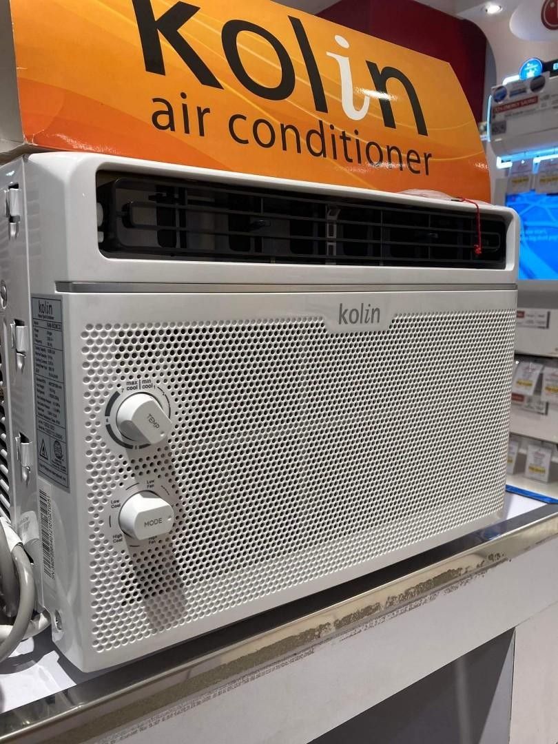 KOLIN WINDOW TYPE AIRCON (MANUAL NON INVERTER AND INVERTER TYPE), TV ...