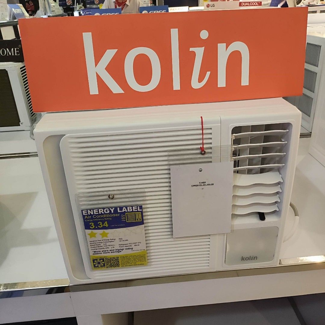 Kolin Window Type Inverter, TV & Home Appliances, Air Conditioning and ...