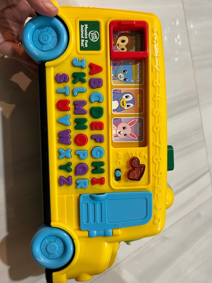 Leapfrog phonics alphabet bus, Hobbies & Toys, Toys & Games on Carousell