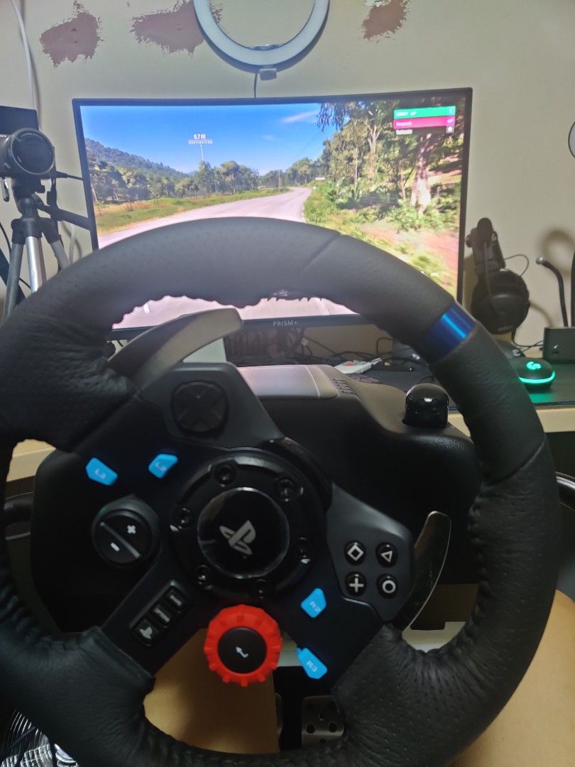 Logitech G29 + GT Lite Next Level Sim Racing Chair (VERY NEW), Video ...