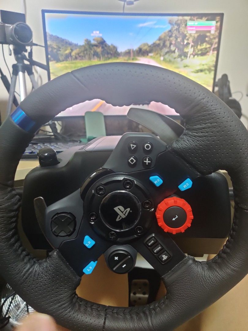 Logitech G29 + GT Lite Next Level Sim Racing Chair (VERY NEW), Video ...