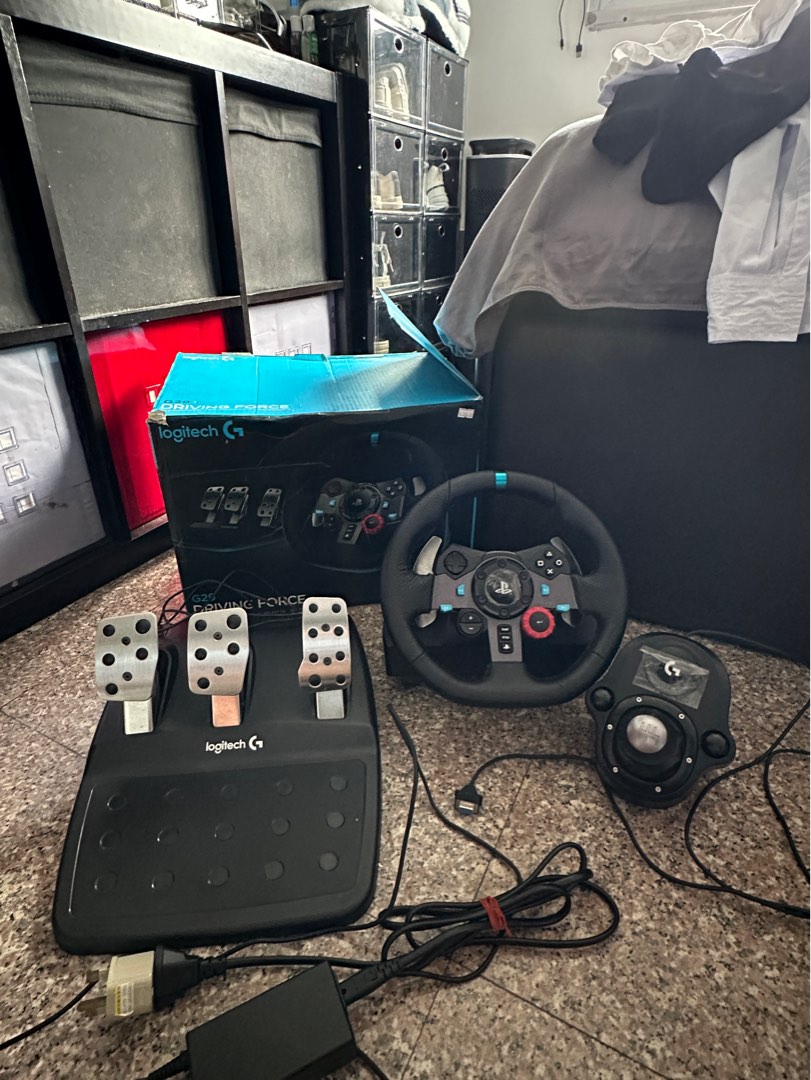 Logitech G29 (plug and play), Video Gaming, Gaming Accessories ...