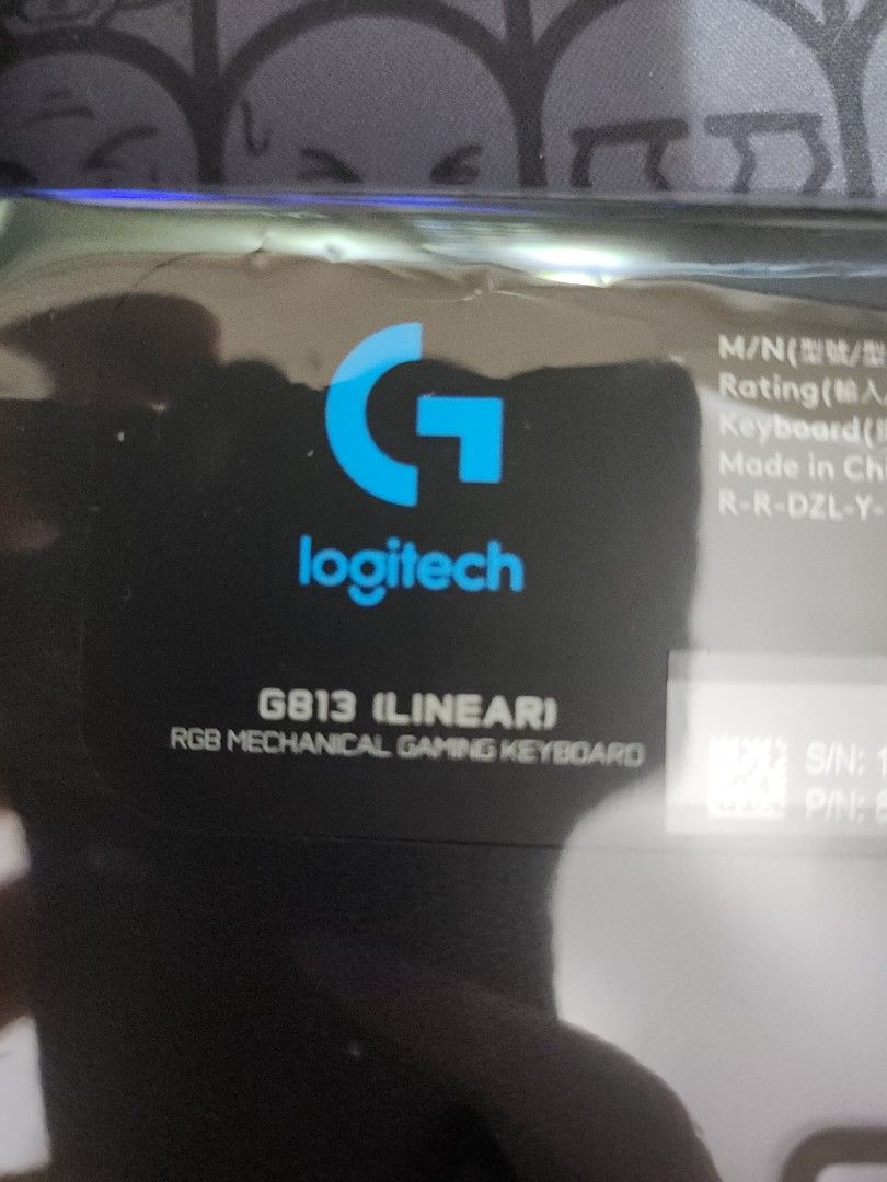 Logitech g813 keyboard (linear) 紅軸, 電腦＆科技, 電腦周邊及配件, 電腦鍵盤及相關產品 - Carousell