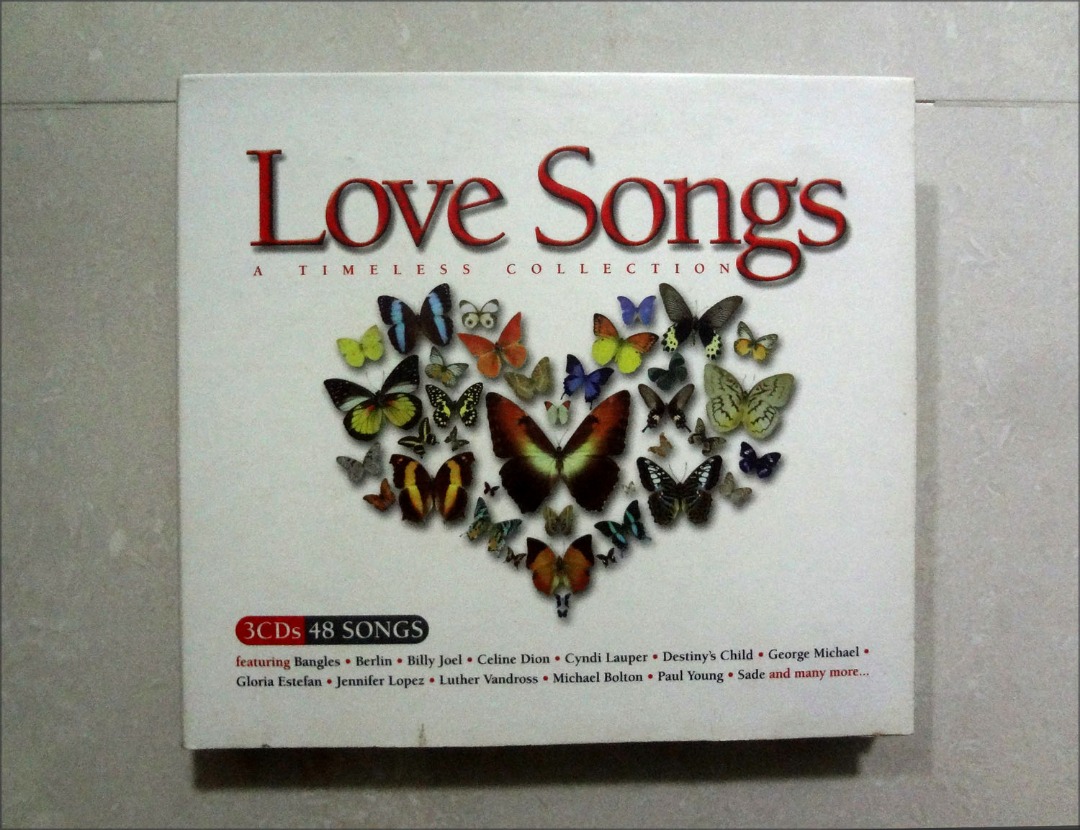 Love Songs 3 CD Set A Timeless Collection, Hobbies & Toys, Music ...