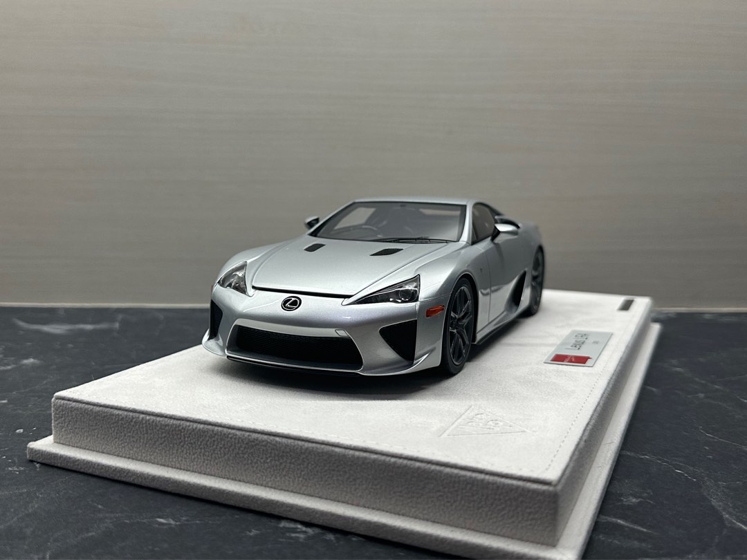 Make Up Lexus LFA silver 1/18 diecast car, Hobbies & Toys, Toys & Games ...