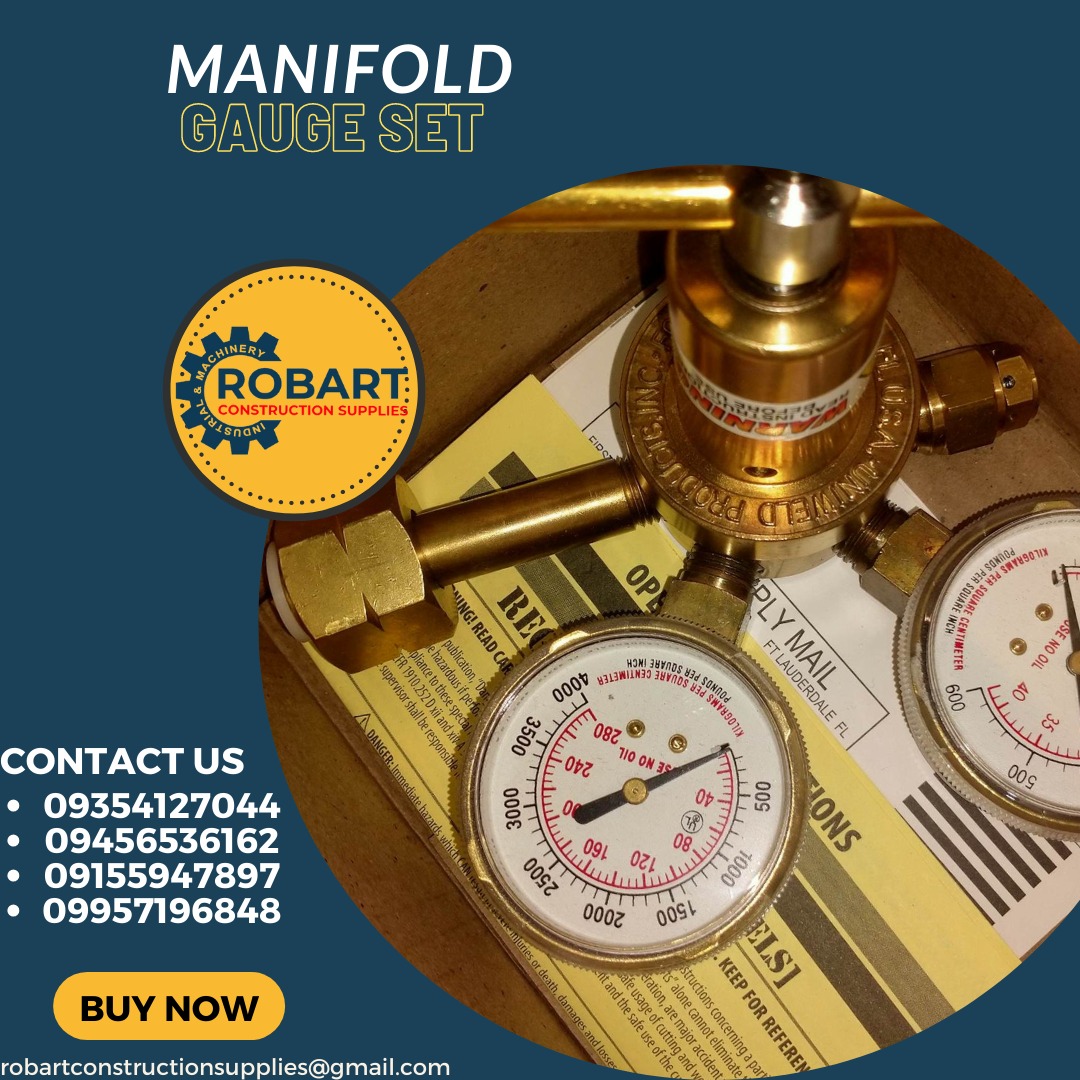 Manifold Gauge Set, Commercial & Industrial, Construction Tools ...