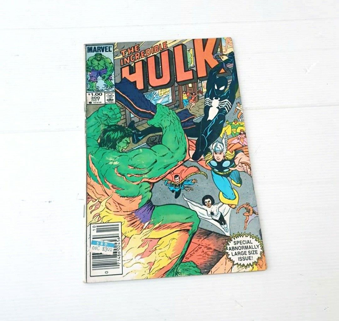 Marvel comics incredible hulk issue # 299 , 300, Hobbies & Toys, Books ...