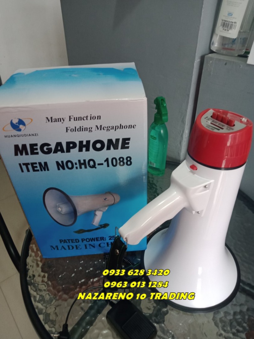 MEGAPHONE 25 watts, Audio, Other Audio Equipment on Carousell