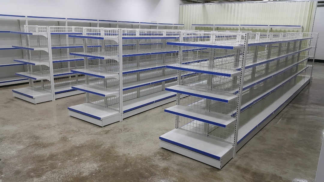 Mesh Type Gondola Korean Rack, Furniture & Home Living, Furniture ...