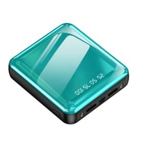 Mini Square Power Bank With Wires 3 in 1 Chargers Large Capacity ...