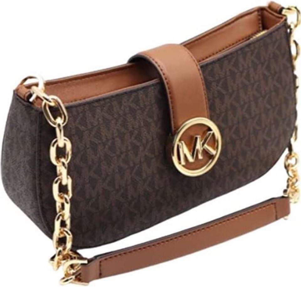 Michael Kors Carmen Pochette bag, Luxury, Bags & Wallets on Carousell