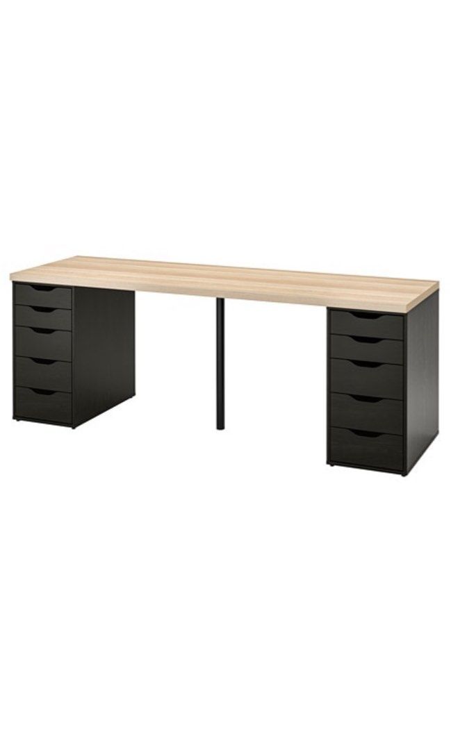 Gaming desk 200cm Kullen Alex baggebo billy brimnes eket fjallbo hauga ...