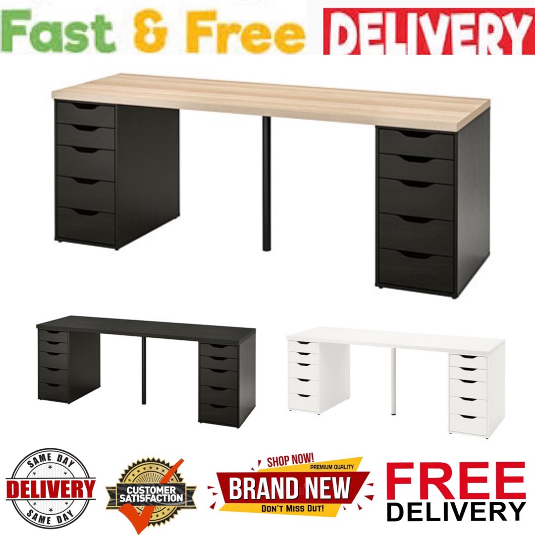 Gaming desk 200cm long Modern Simple gaming desk long gaming desk Study ...