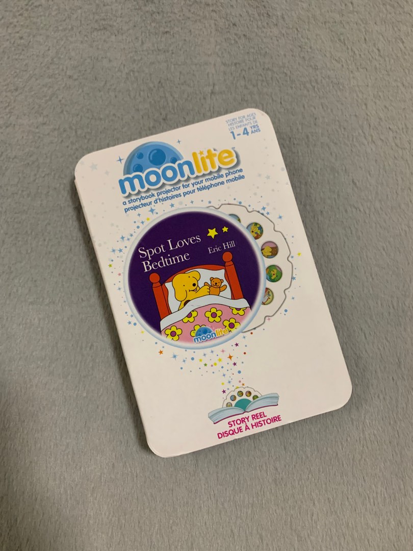 Moonlite story projector - STORY DISCS / REELS: Spot Loves Bed Time (Eric Carle), Babies & Kids ...