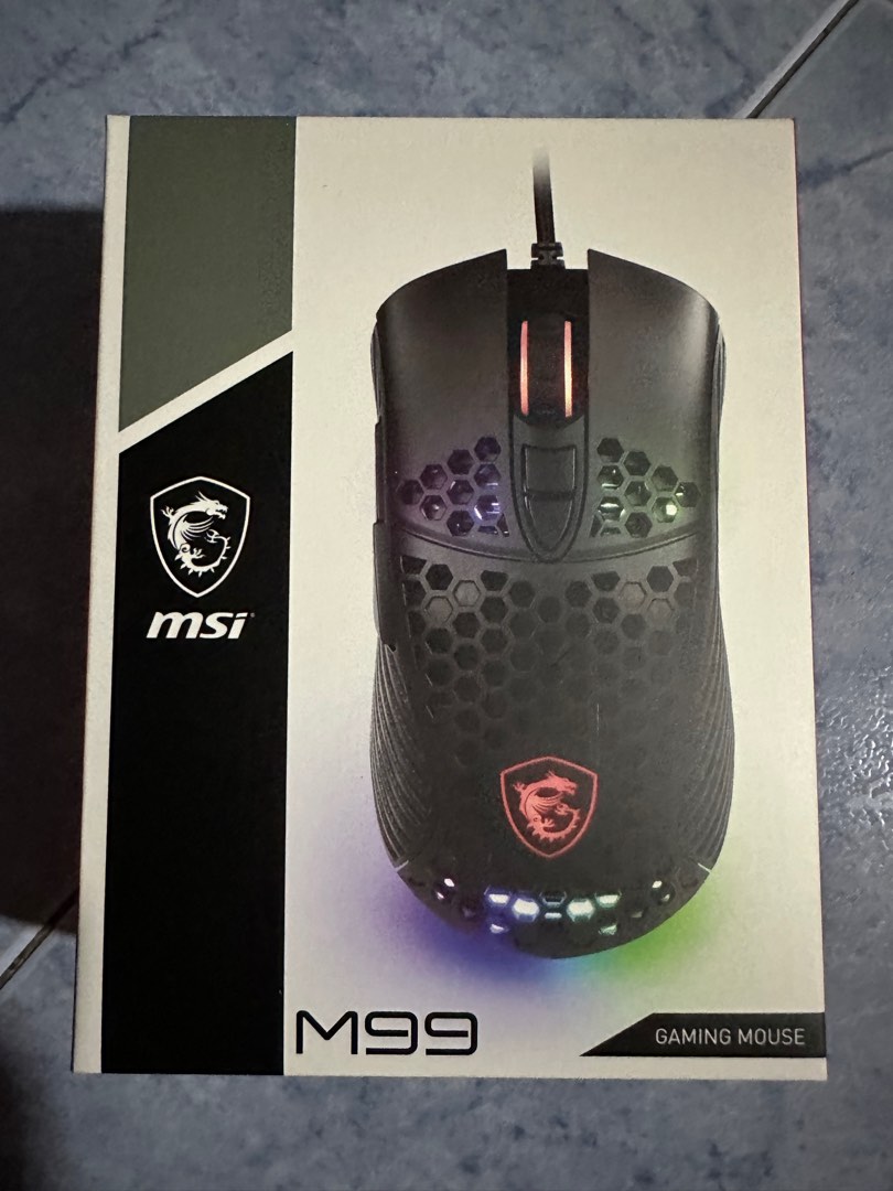 MSI M99 gaming mouse, Computers & Tech, Parts & Accessories, Mouse ...