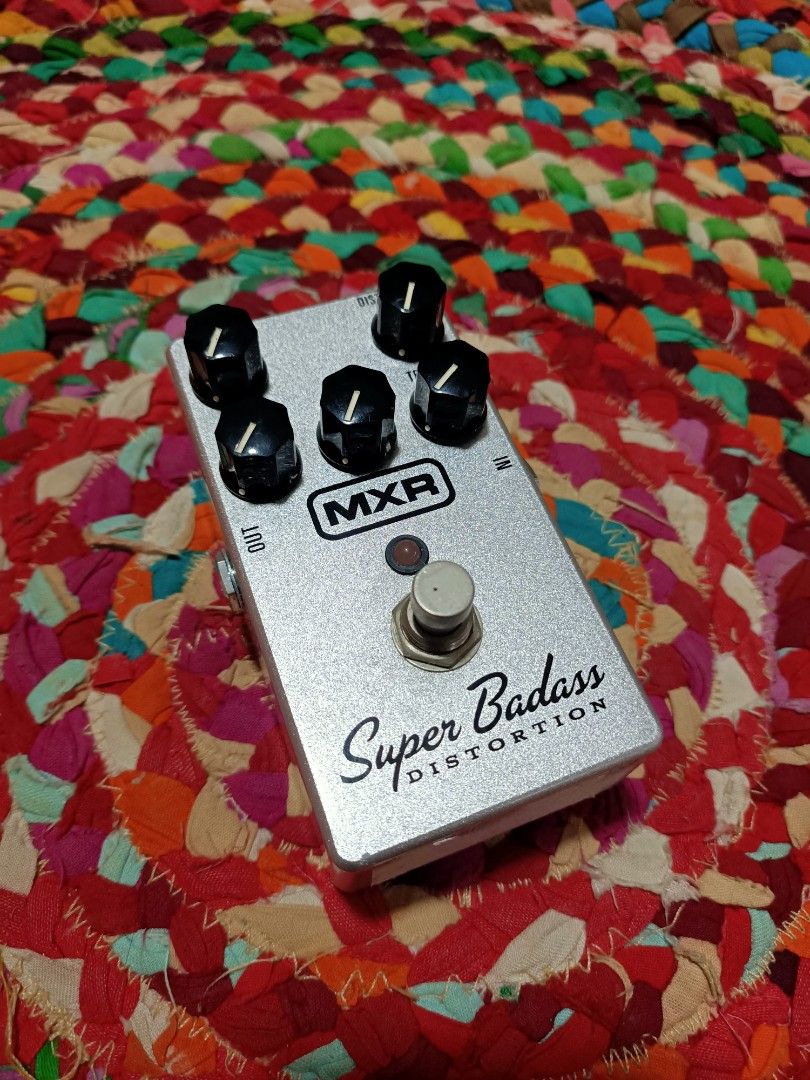 MXR SUPER BADASS DISTORTION PEDAL, Hobbies & Toys, Music & Media ...