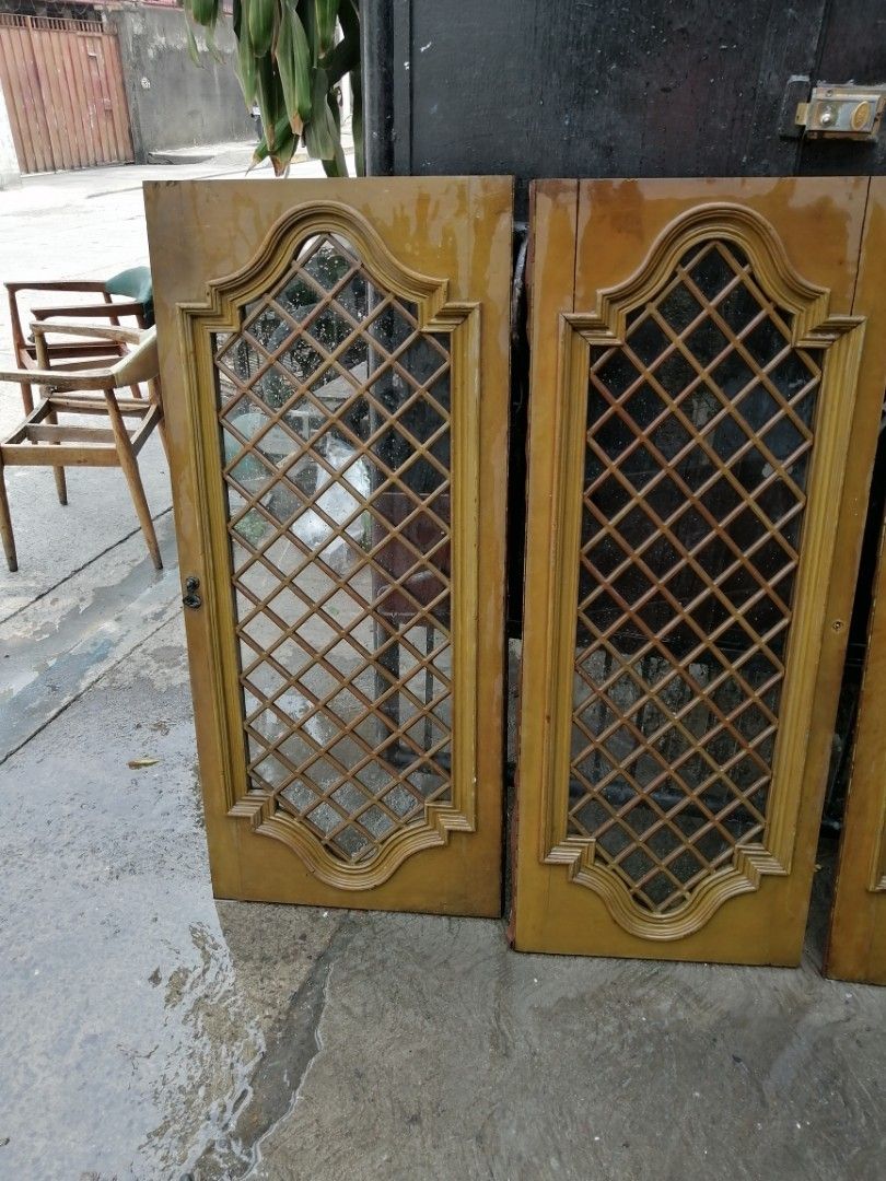 Narra window panel 1500 per set 49.5x21x1 thickness, Furniture & Home ...