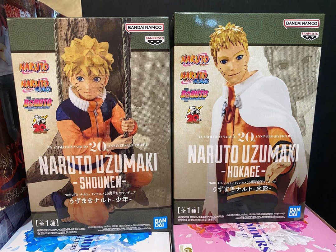 NARUTO HOKAGE / NARUTO KID 20TH ANNIV, Hobbies & Toys, Toys & Games on ...