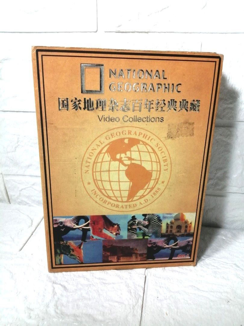National Geographic Society Magazine 8-Disc DVD Documentary Video ...