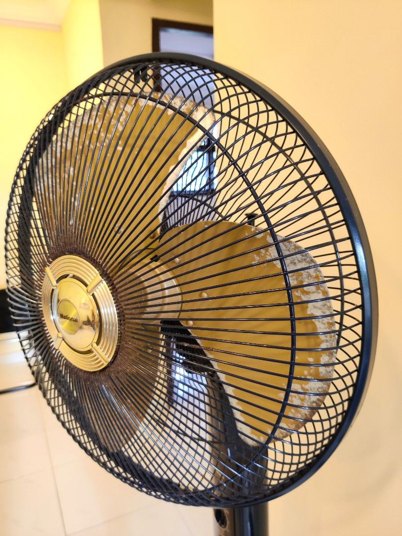 NATIONAL Electric Standing Fan (Powerful), Furniture & Home Living ...