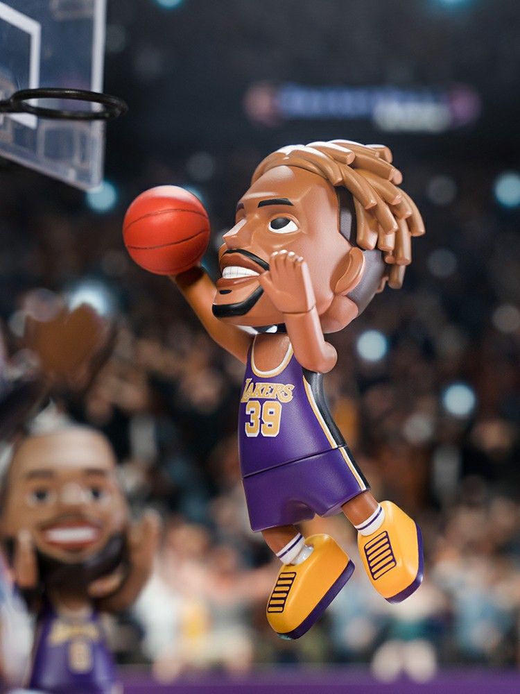 [NBA ACEPLAYER] NBA LOS ANGELES LAKERS ALL STARS SERIES FULL SET AND INDIVIDUAL CHARACTERS ...