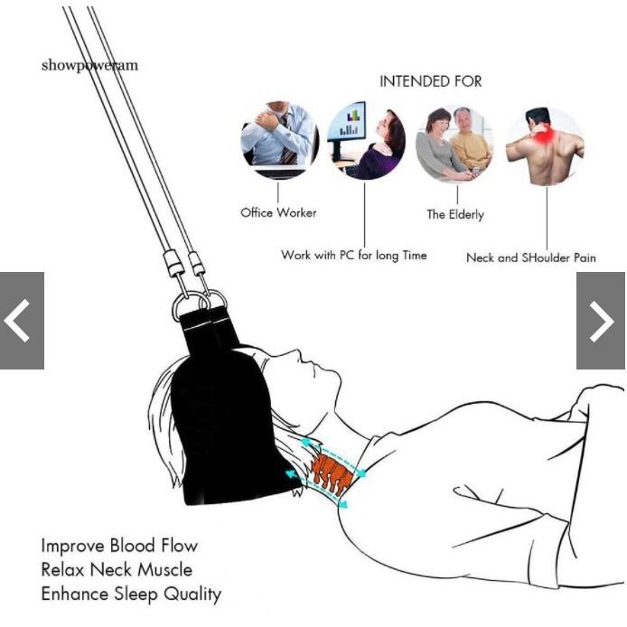 Neck Head Hammock Cervical Traction Equipment Portable Relaxation ...
