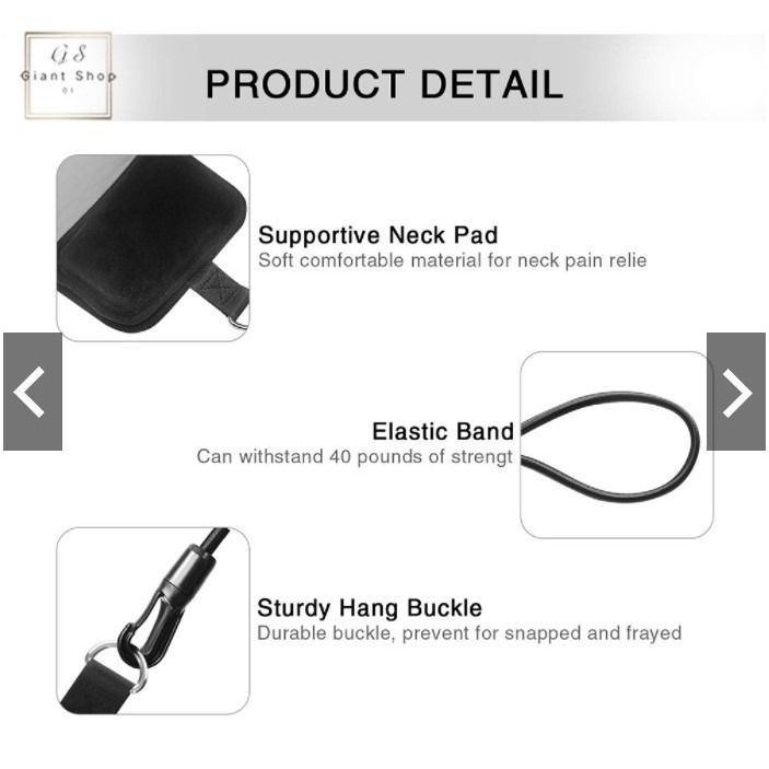 Neck Head Hammock Cervical Traction Equipment Portable Relaxation ...
