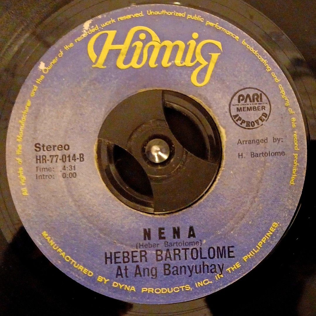 Nena-Heber Bartolome at ang Banyuhay, Hobbies & Toys, Music & Media ...