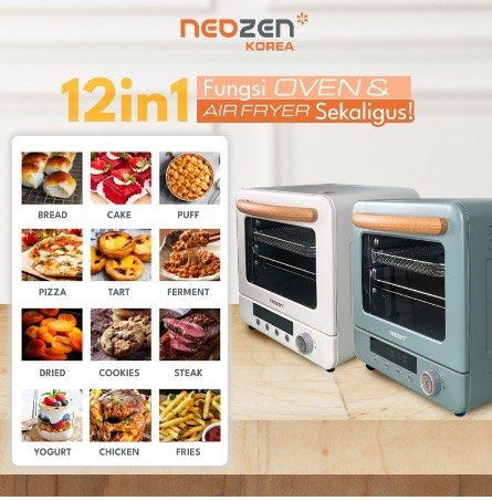 Neozen Air Fryer Oven - Low Watt 20Liter - IVORY ( BRAND NEW IN BOX ...