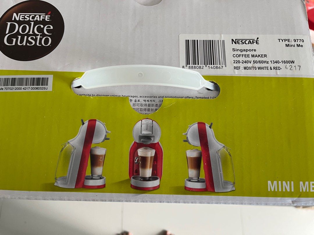 Nescafe Dolce Gusto Mini Me, TV & Home Appliances, Kitchen Appliances ...